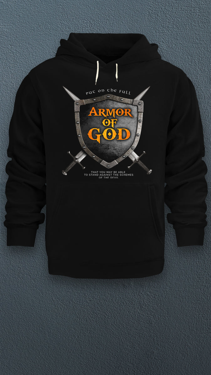 Armor of God Hoodie – Vortex Apparel Clothing